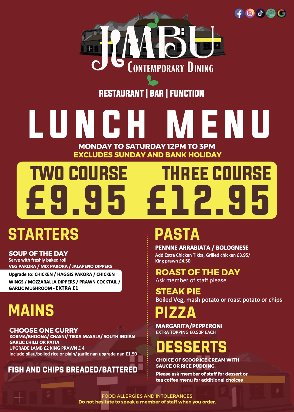 Jimbu Contemporary Dining – Best Indian Restaurant in Cambuslang